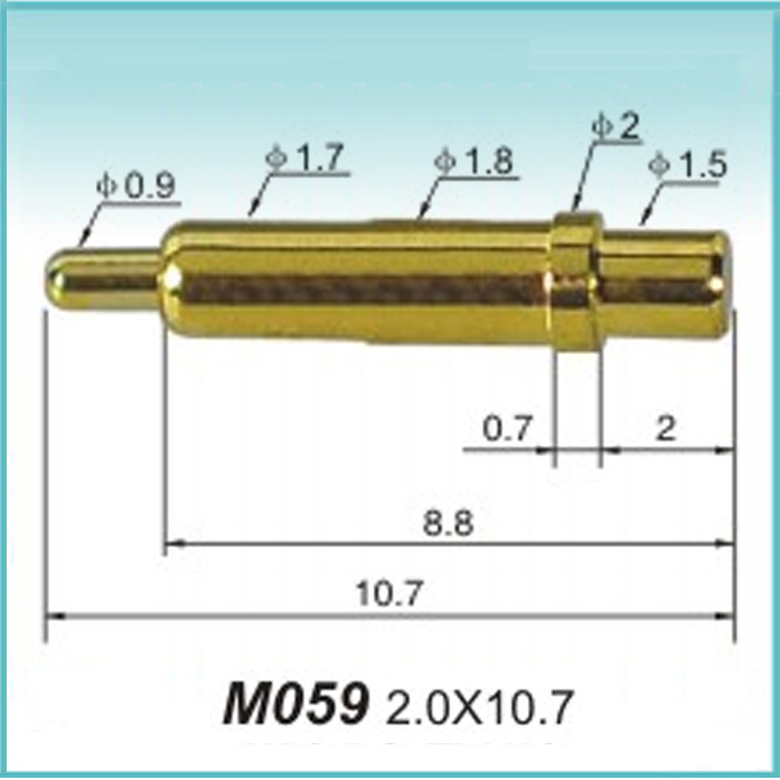 M059 2*10.7（1A 210gf 行程1.9） - 深圳市鑫达精密实业有限公司